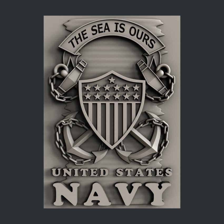 3d STL models for CNC NAVY 3D model | CGTrader