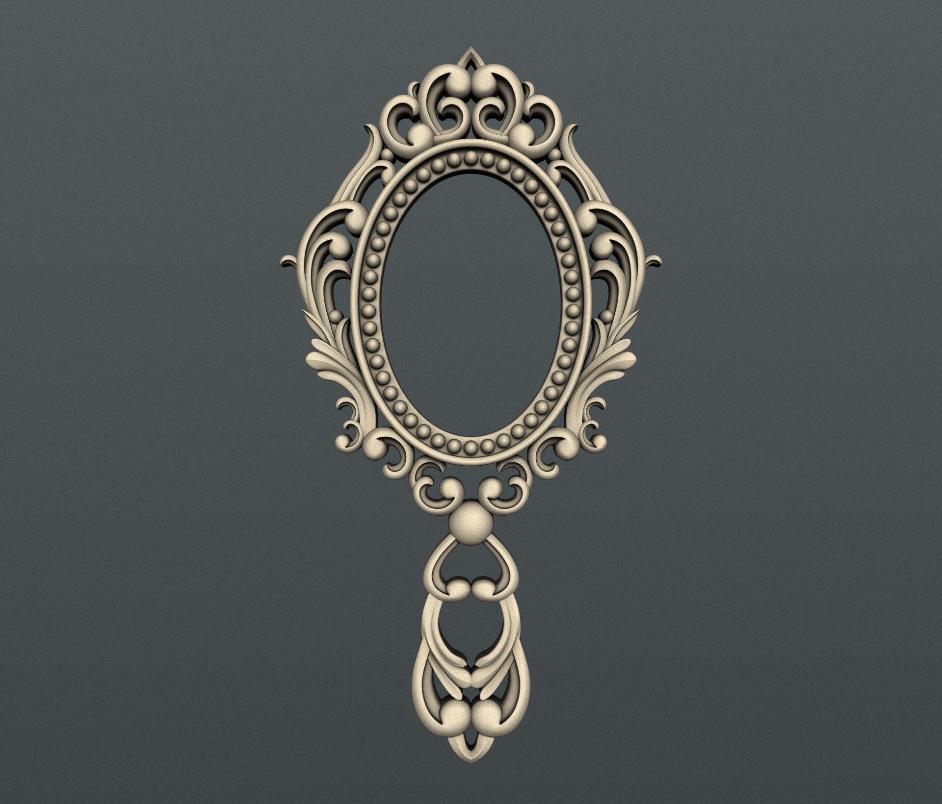 3d STL models for CNC set hand mirrors 3D model | CGTrader