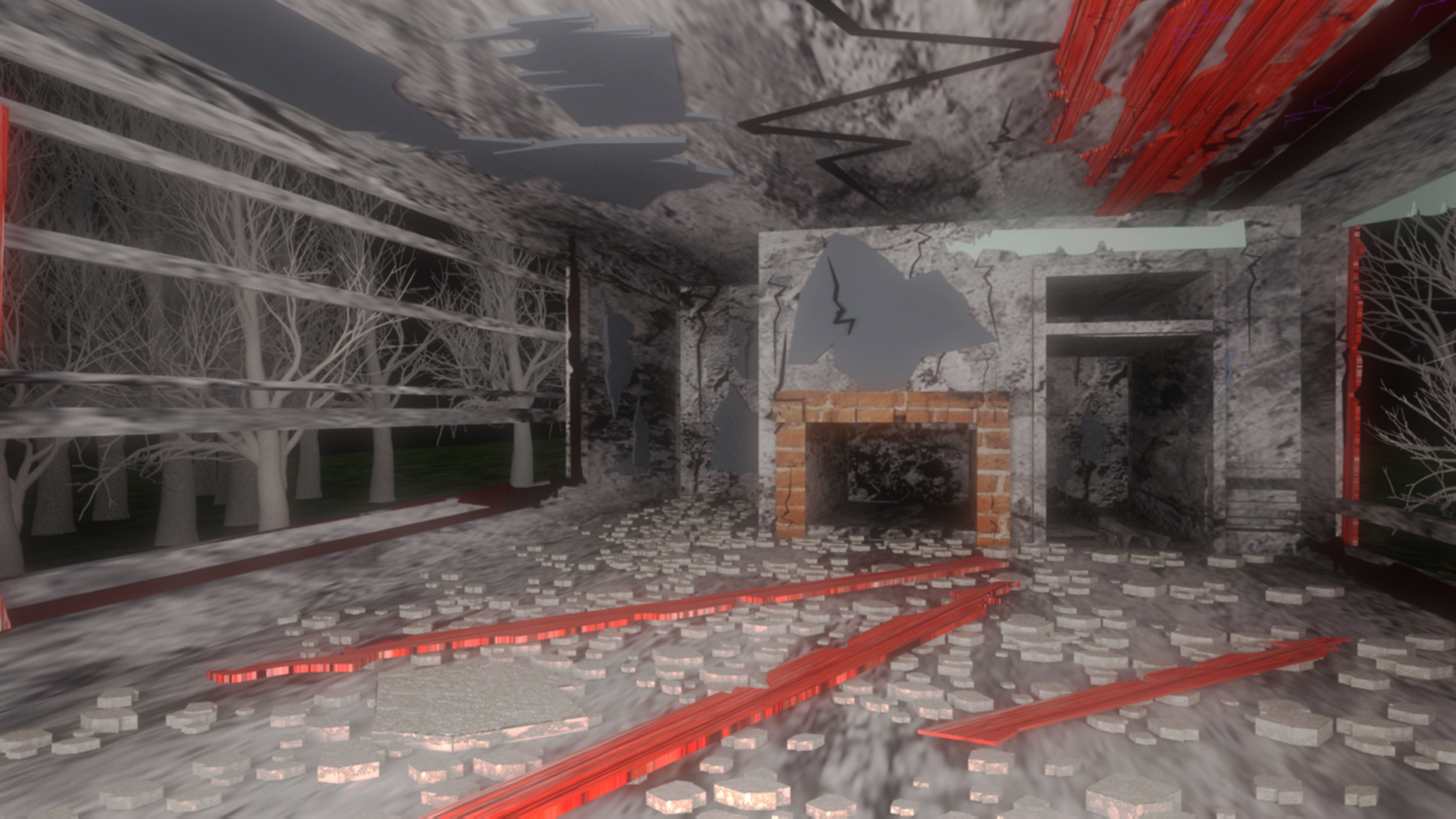 Horror Environment 3D model | CGTrader