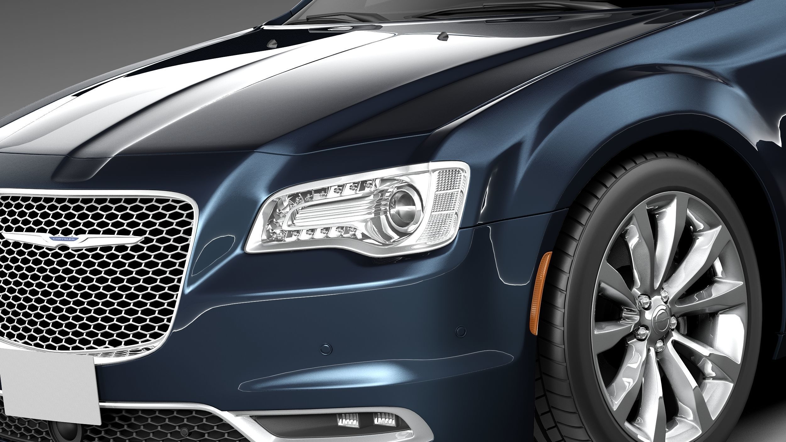 Chrysler 300 2015 3D model | CGTrader