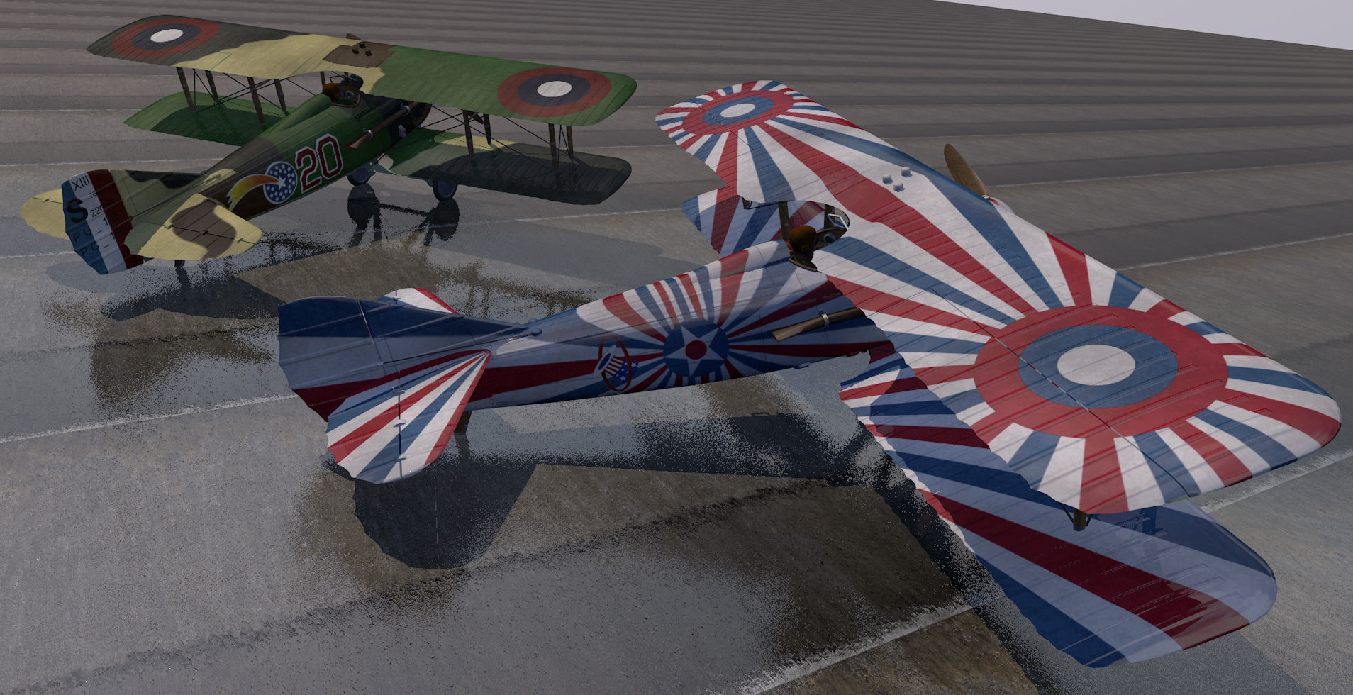 Spad XIII - S-13 3D model | CGTrader