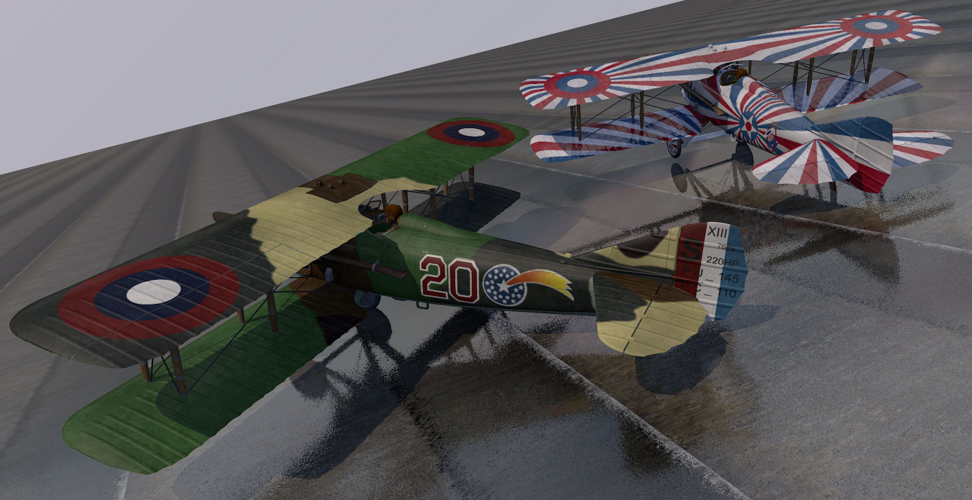 Spad XIII - S-13 3D model | CGTrader
