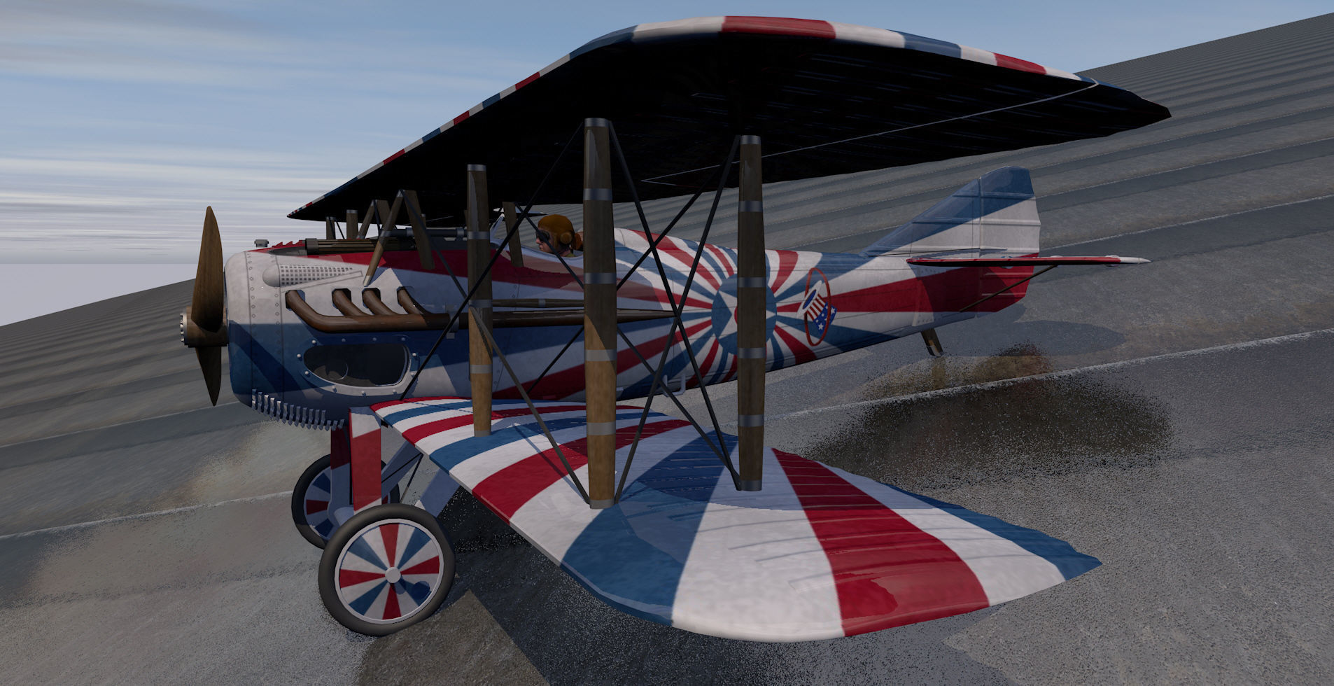 Spad XIII - S-13 3D model | CGTrader