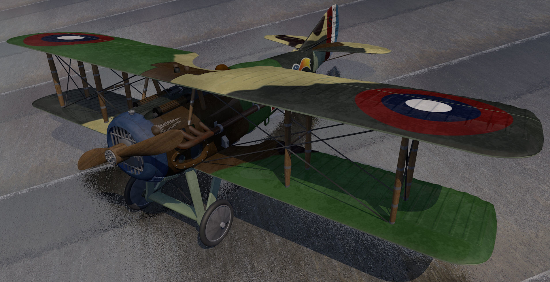 Spad XIII - S-13 3D model | CGTrader