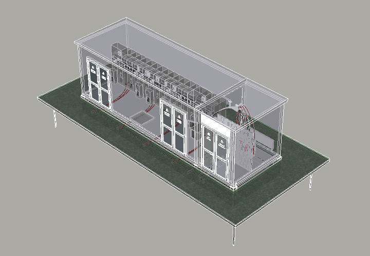 Distribution Station free 3D model | CGTrader