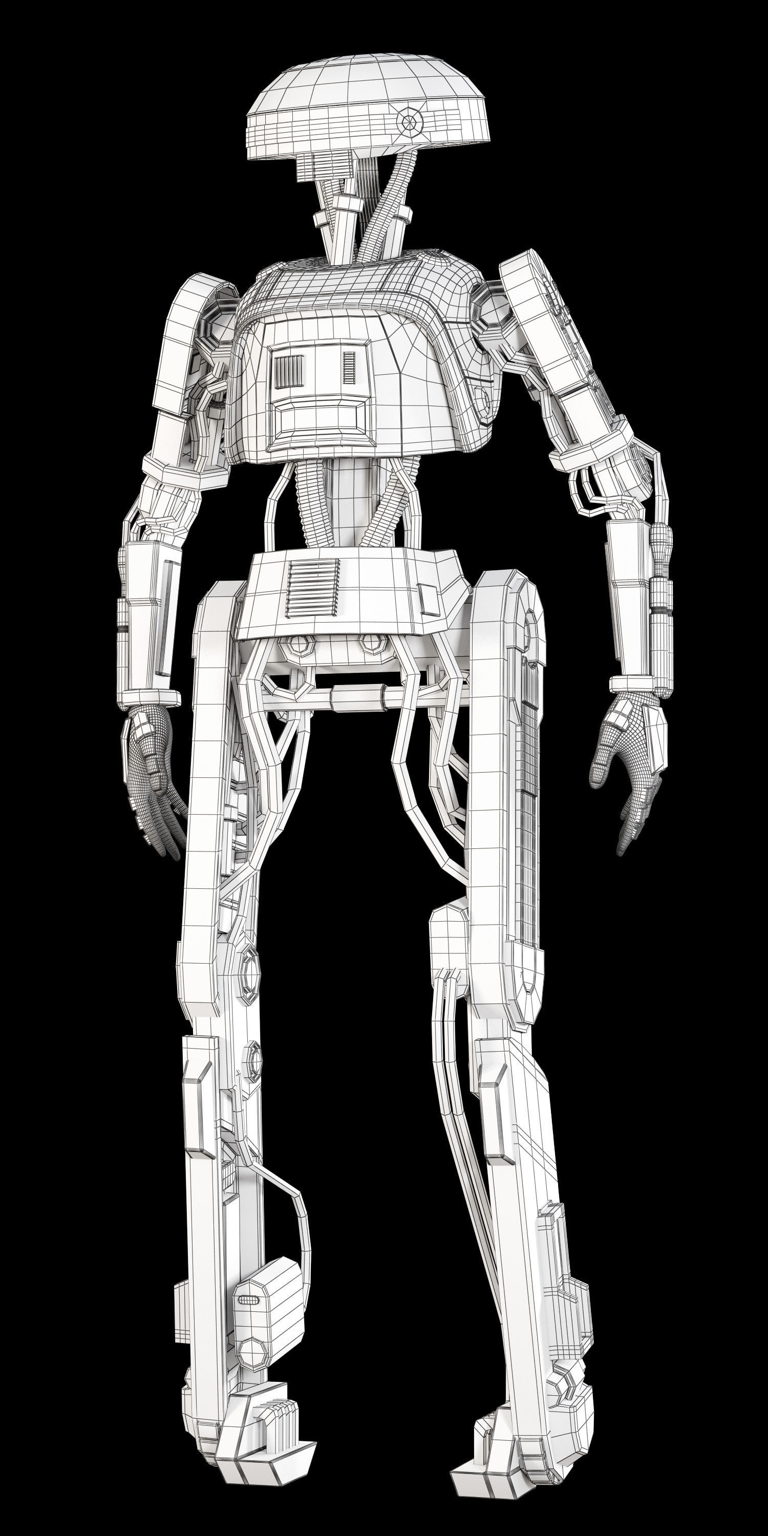 Star Wars L3-37 droid 3D model | CGTrader