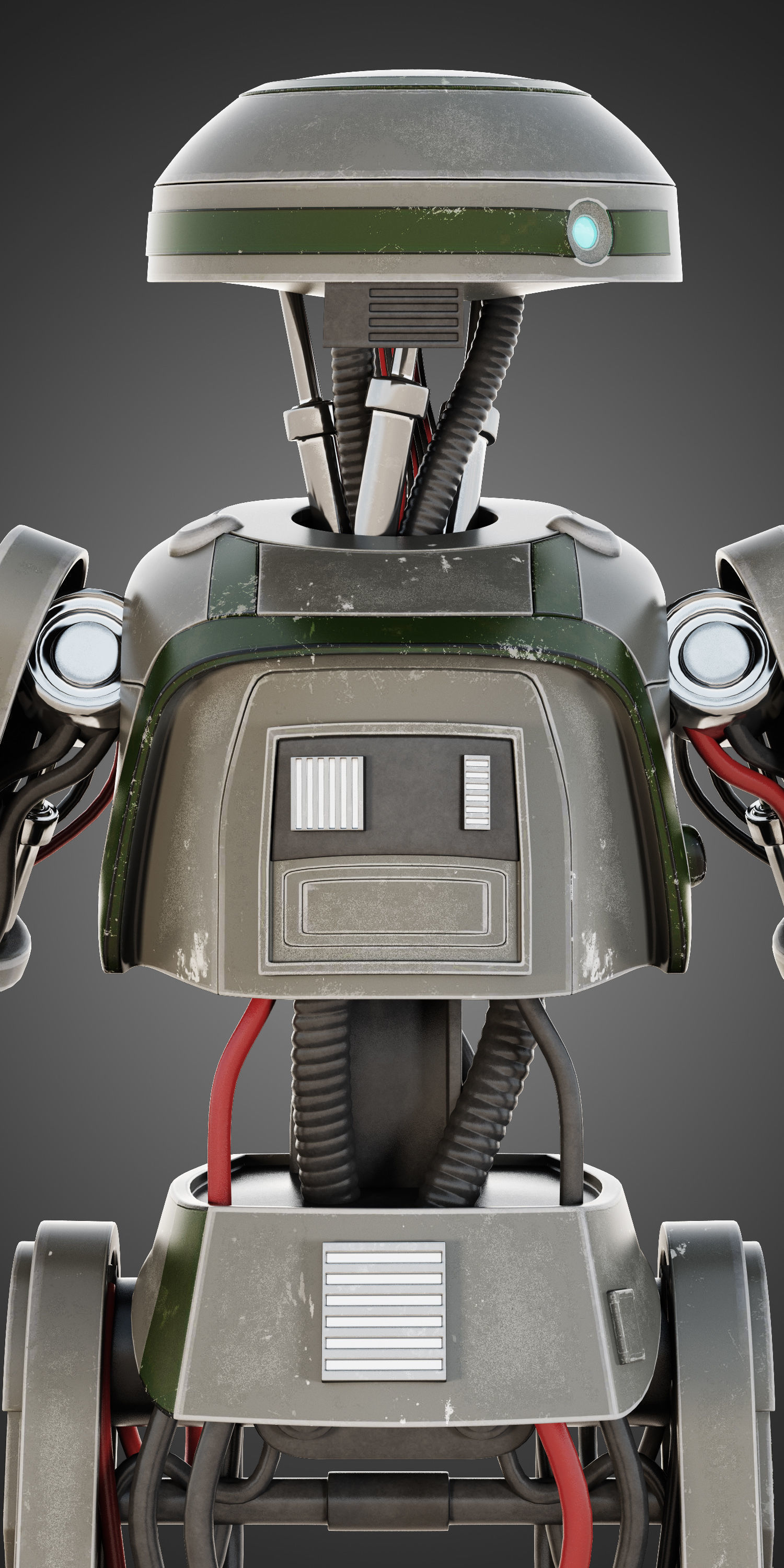 Star Wars L3-37 droid 3D model | CGTrader