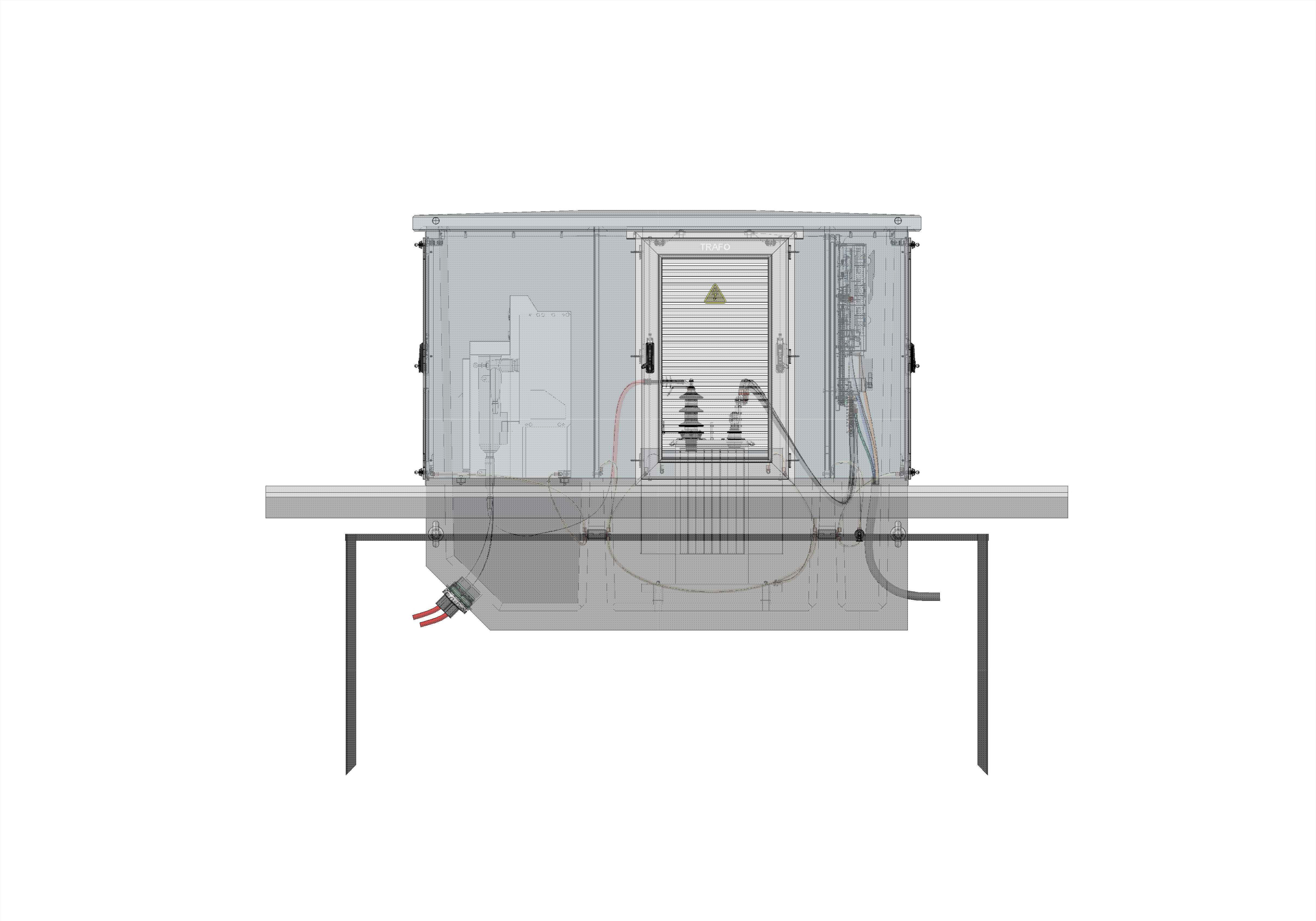 Modular transformer station free 3D model | CGTrader