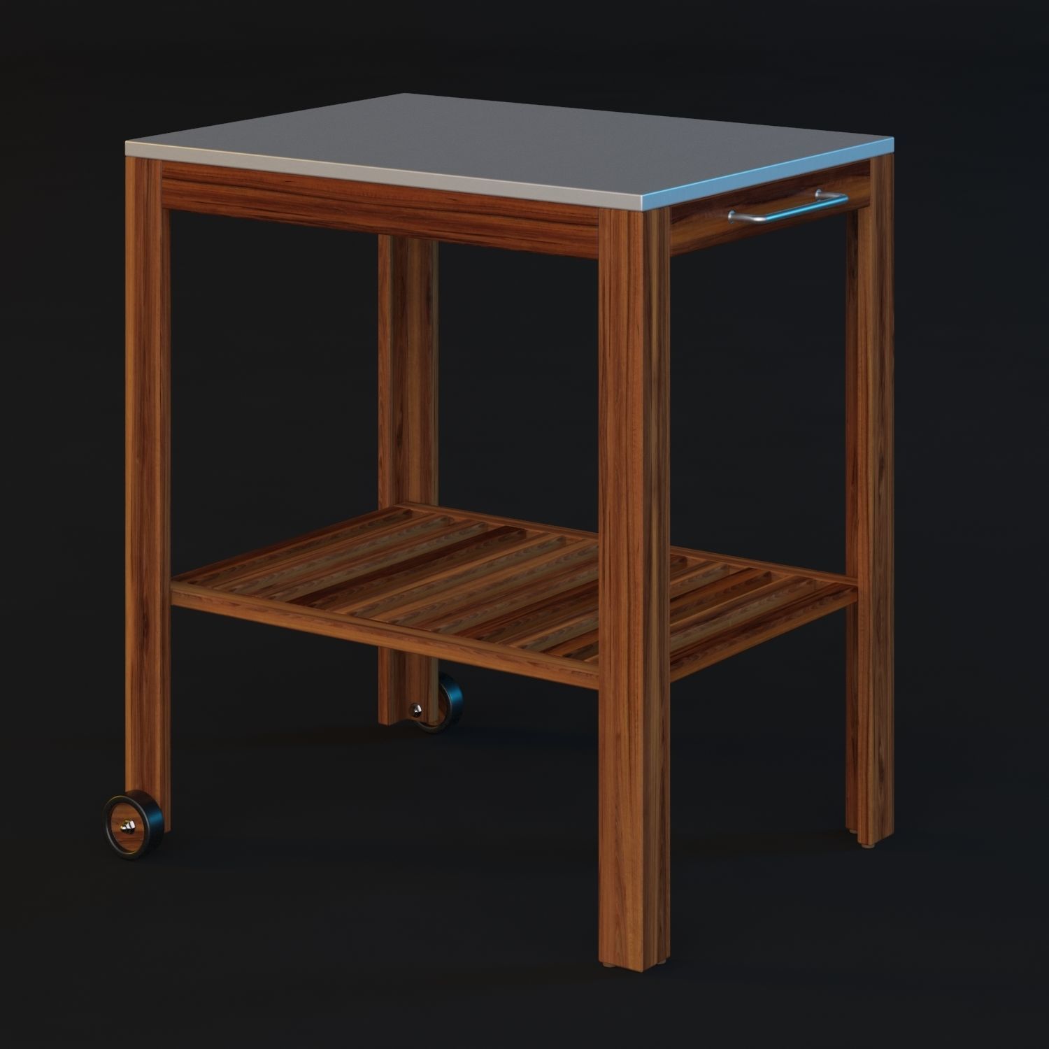Applaro Serving Cart 3D model | CGTrader