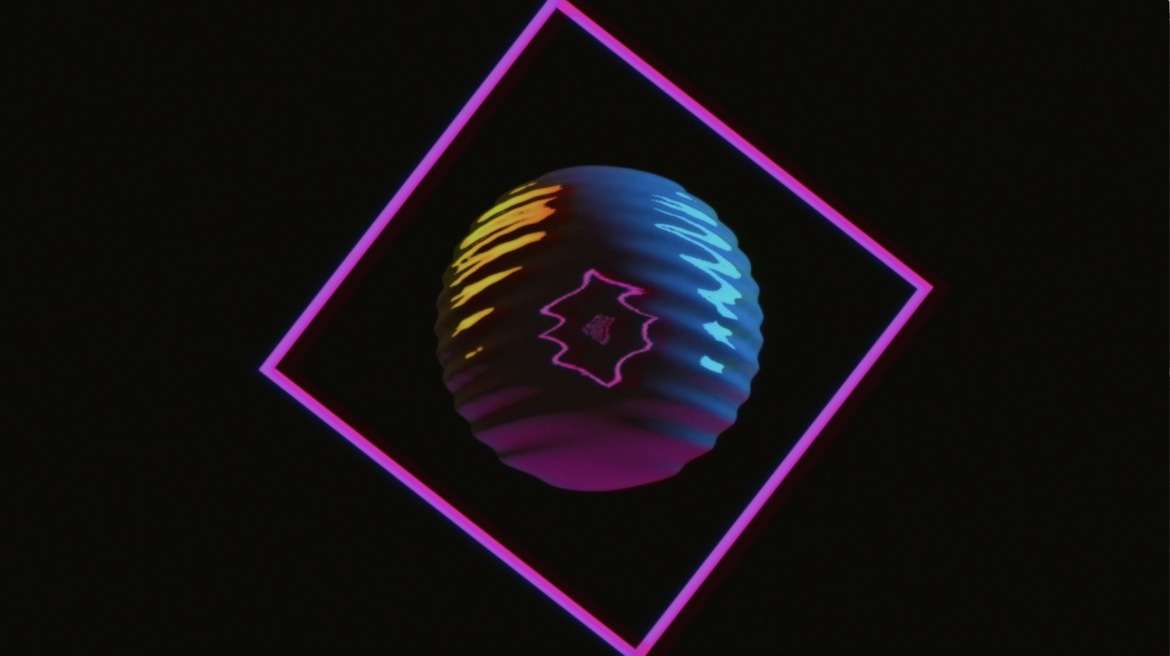 Retro Sphere Motion Graphics - Animated Scene 3D model animated | CGTrader