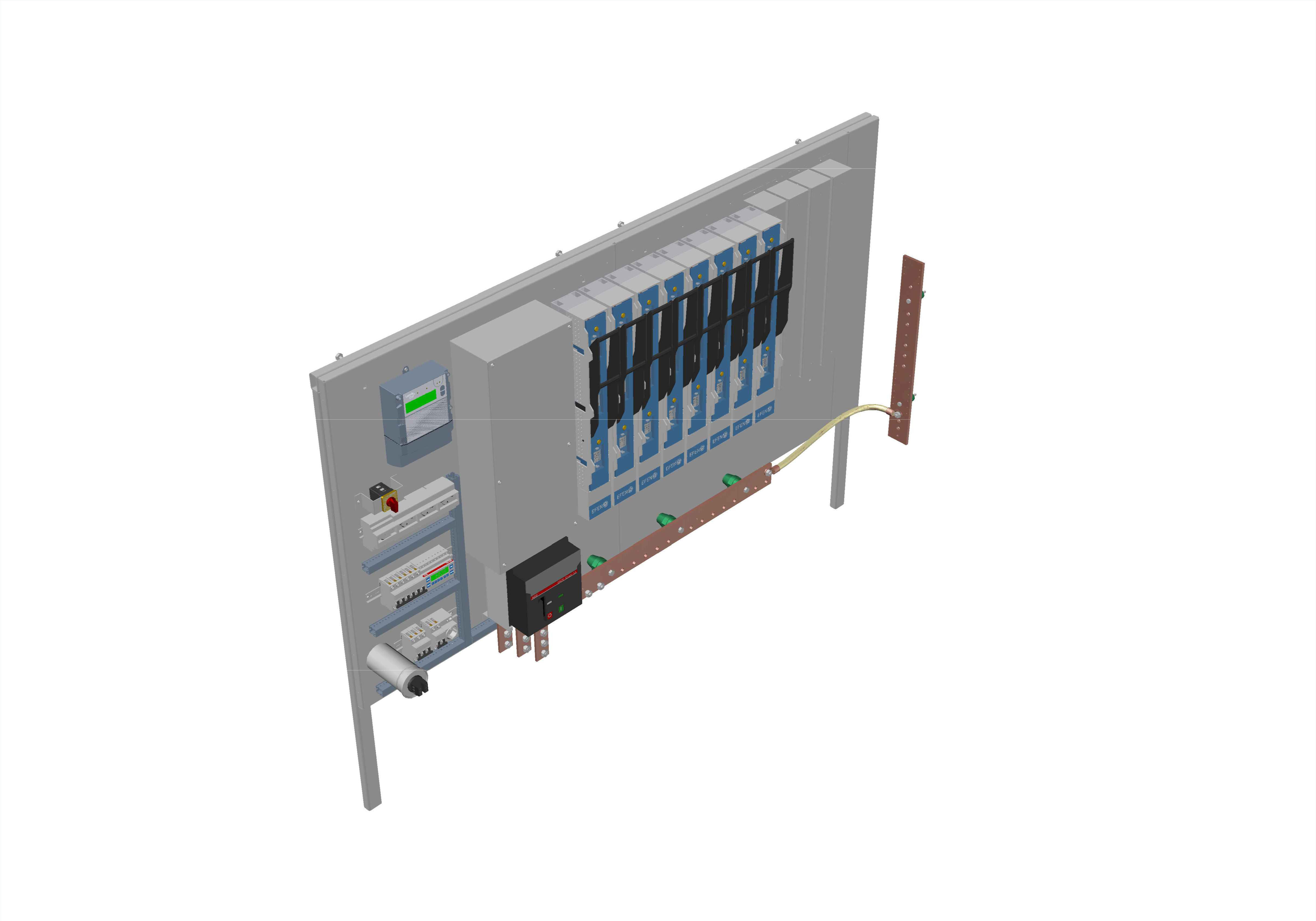 Distribution board for transformer station free 3D model | CGTrader