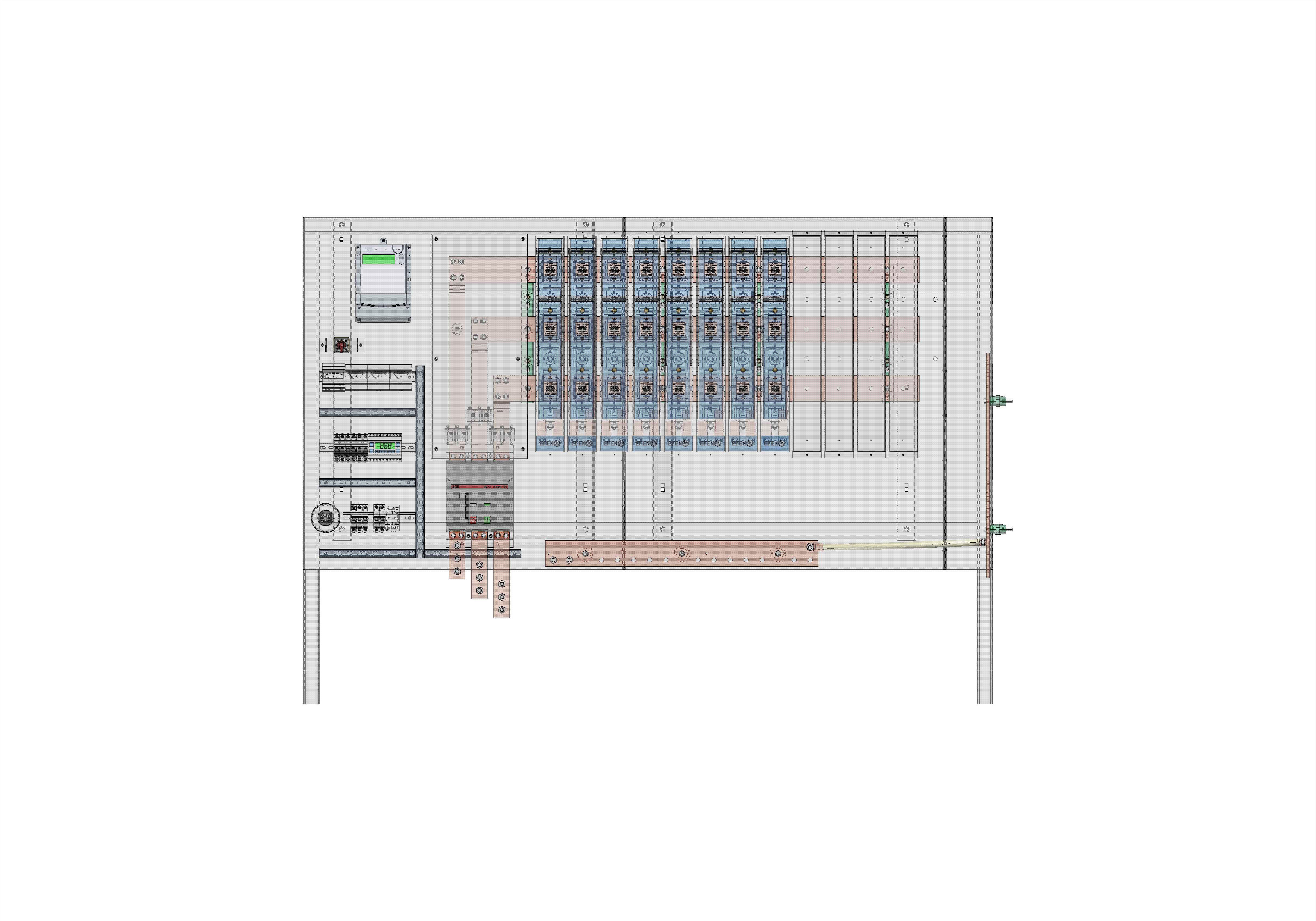 Distribution board for transformer station free 3D model | CGTrader