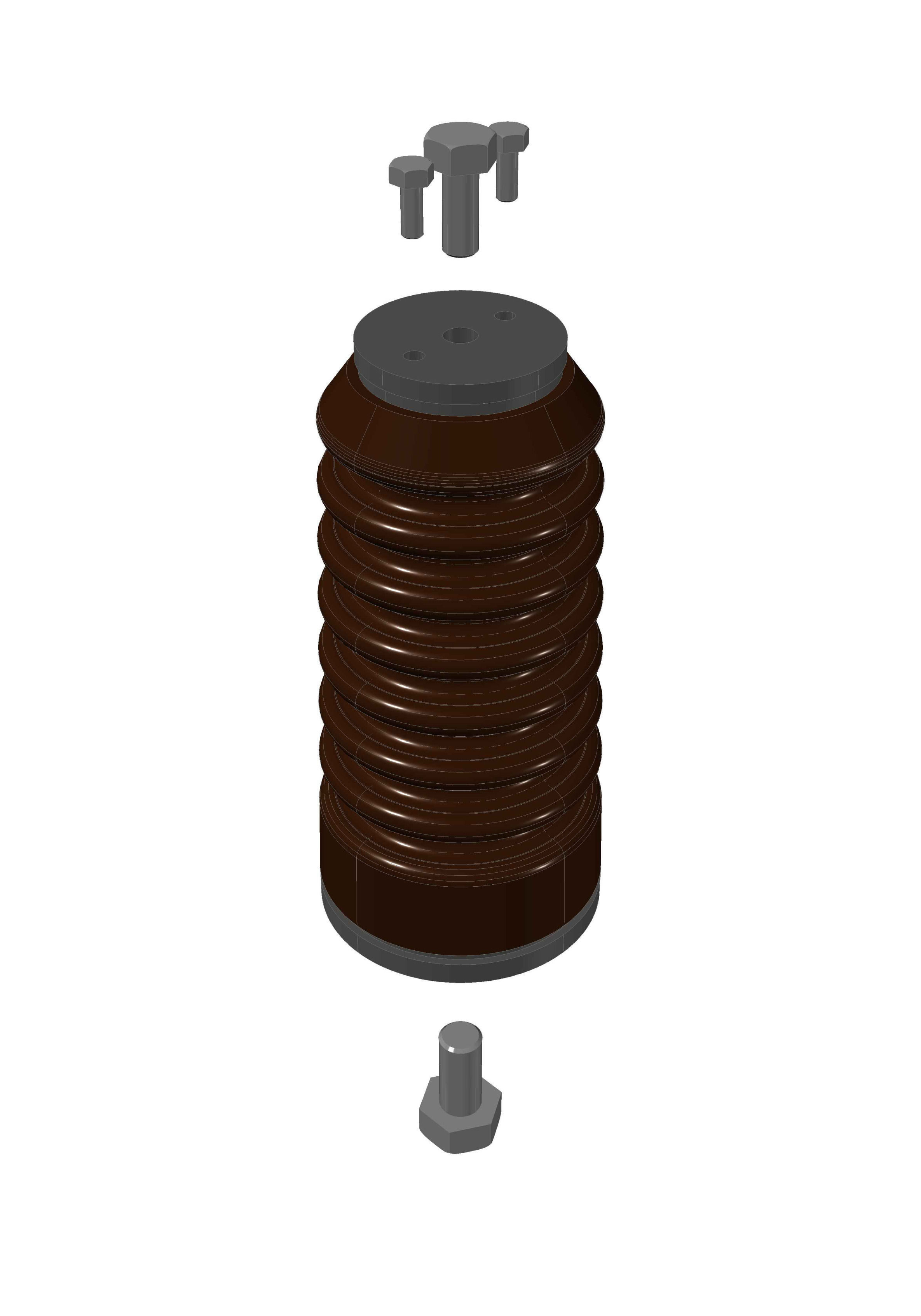 Voltage indoor mounting insulator PAM-20M free 3D model | CGTrader