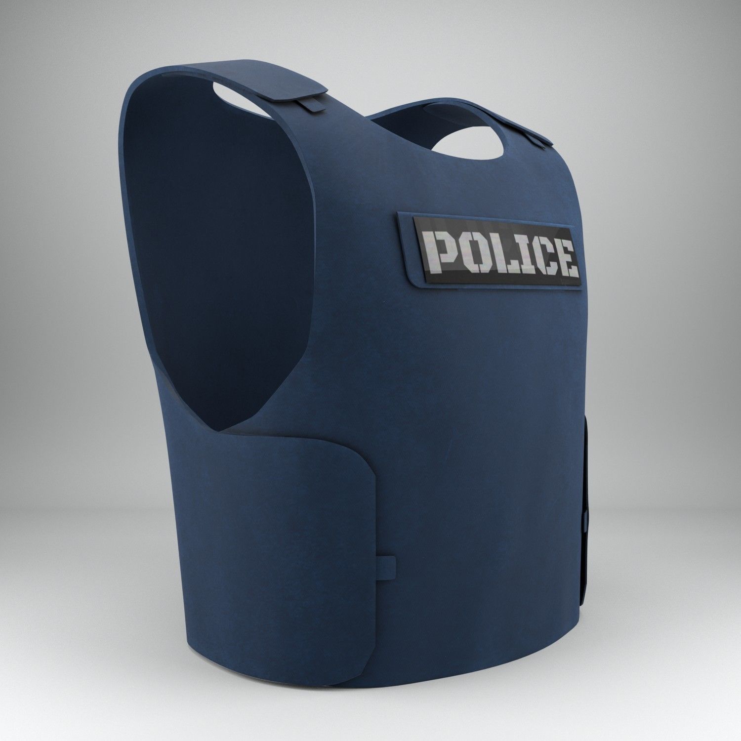 3D model Flak Jacket bullet proof vest of police VR / AR / low-poly ...