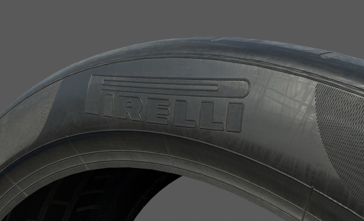 3D model Pirelli Tire VR / AR / low-poly | CGTrader