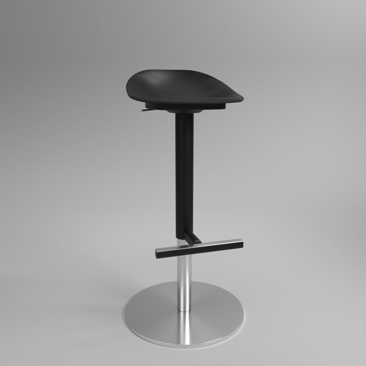 Yan-Inge Bar Stool Chair Blender Cycles 3D model | CGTrader