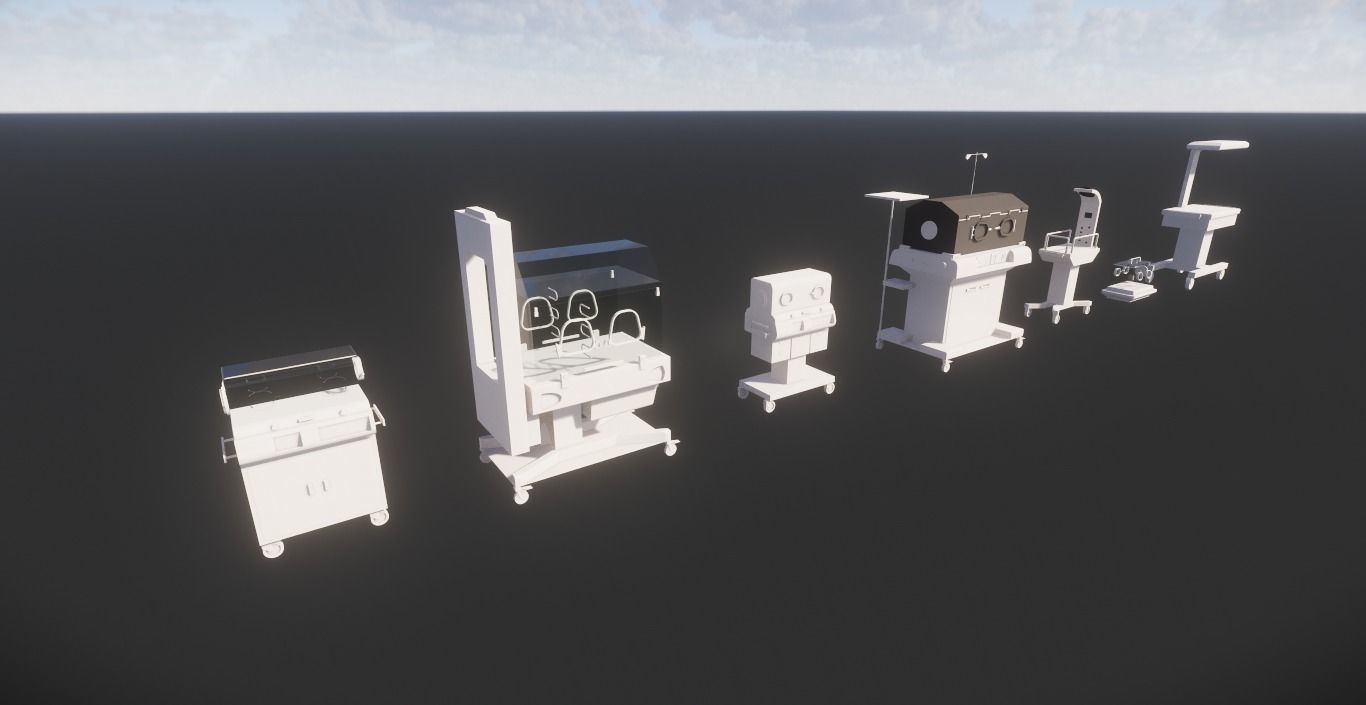 7 Models for GIRAFFE INCUBATOR Revit Family 2015 3D model | CGTrader