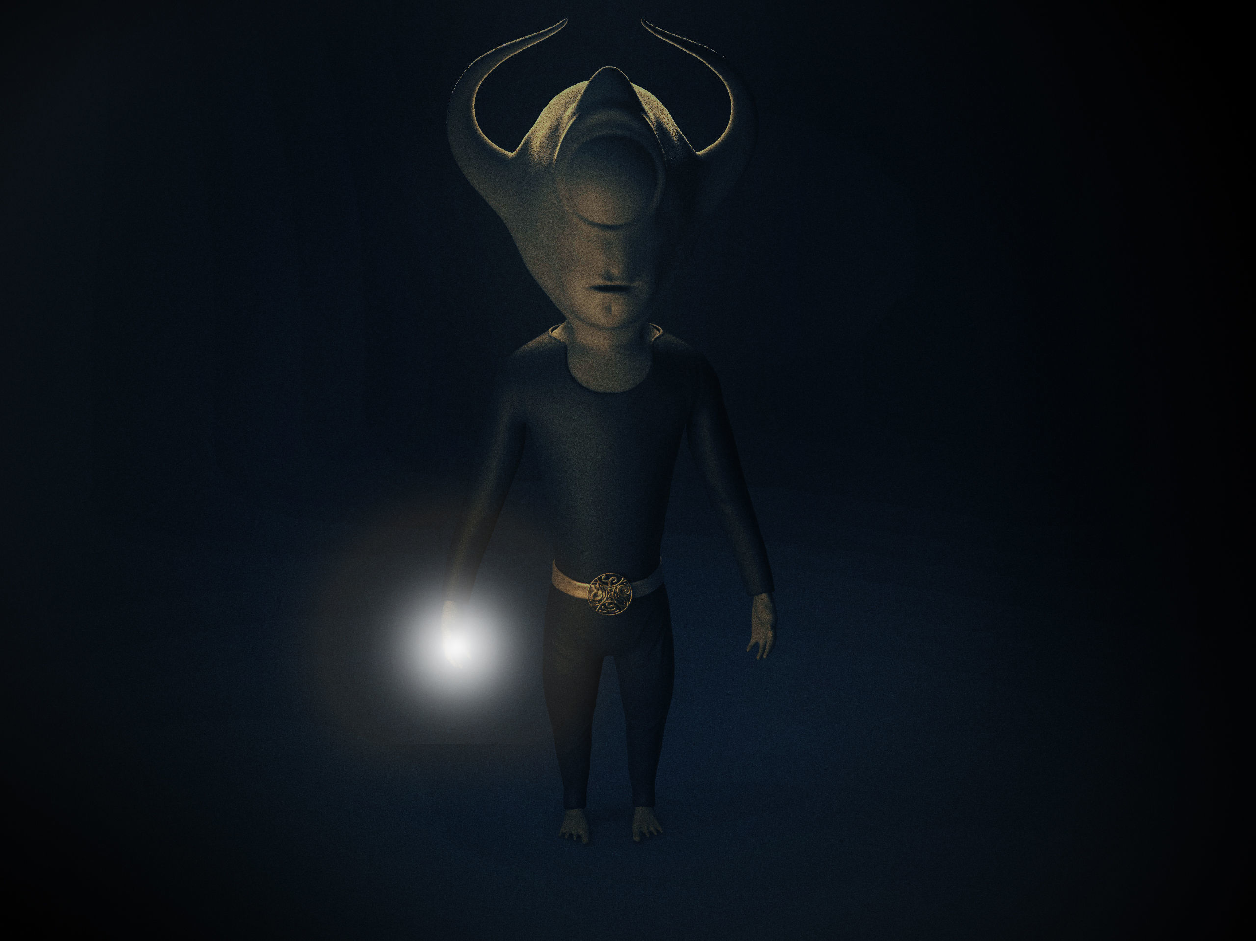 Alien Friendly 3D model | CGTrader