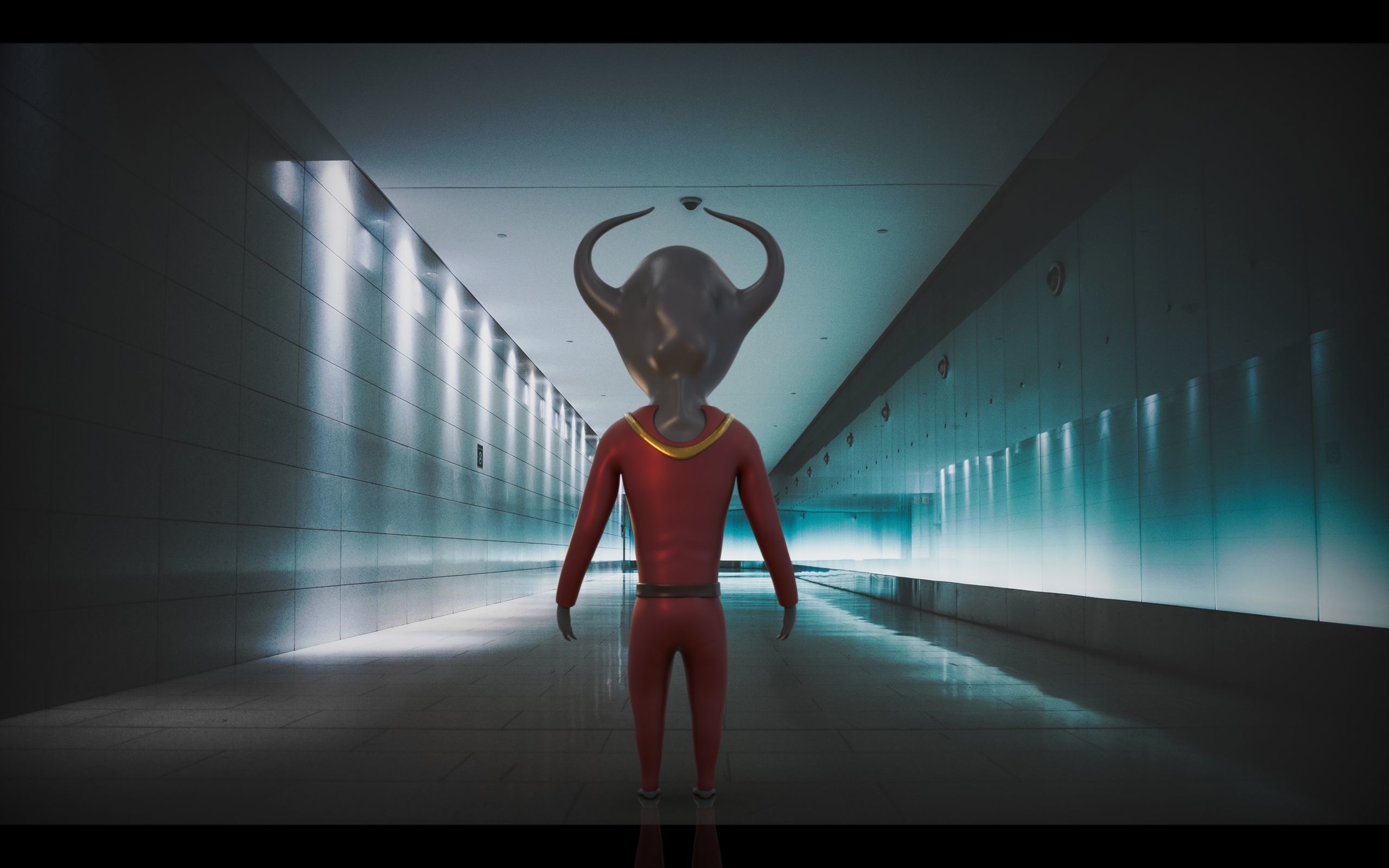 Alien Friendly 3D model | CGTrader