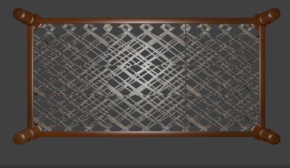 KHATIYA MEANS OLD BED IN VILLAGES 3D model | CGTrader