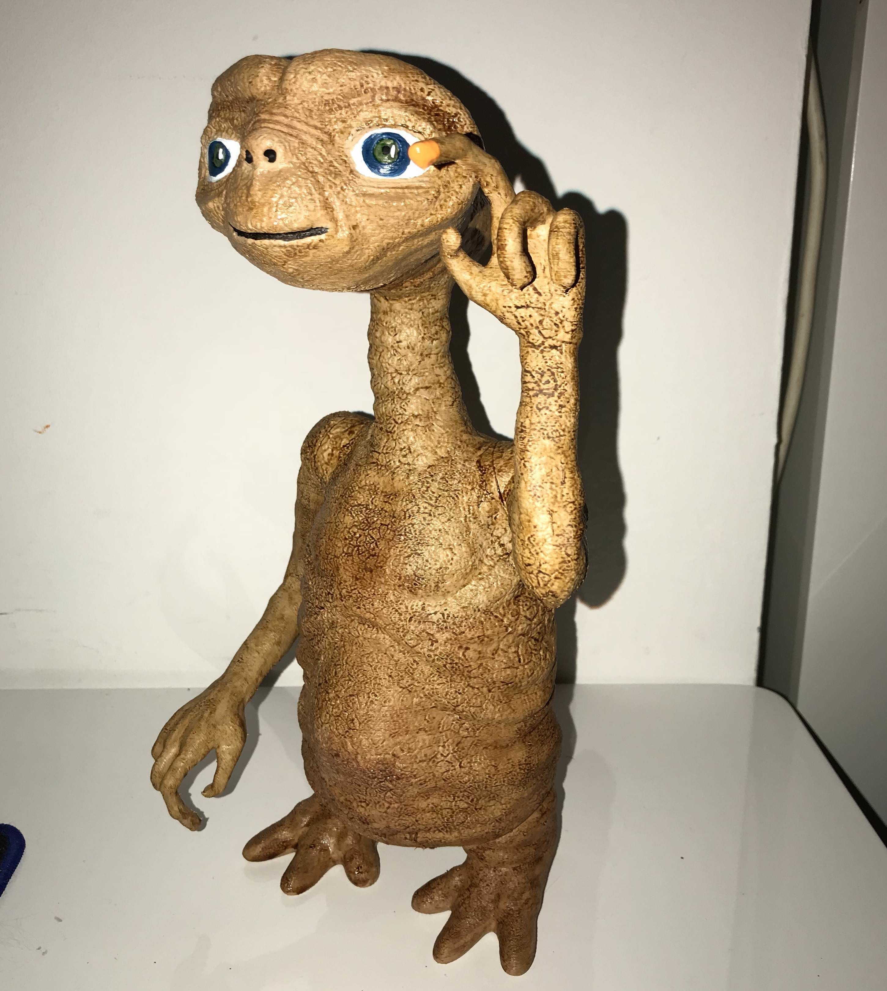 E T the Extra-Terrestrial 3d model figure of alien with eyes 3D model ...