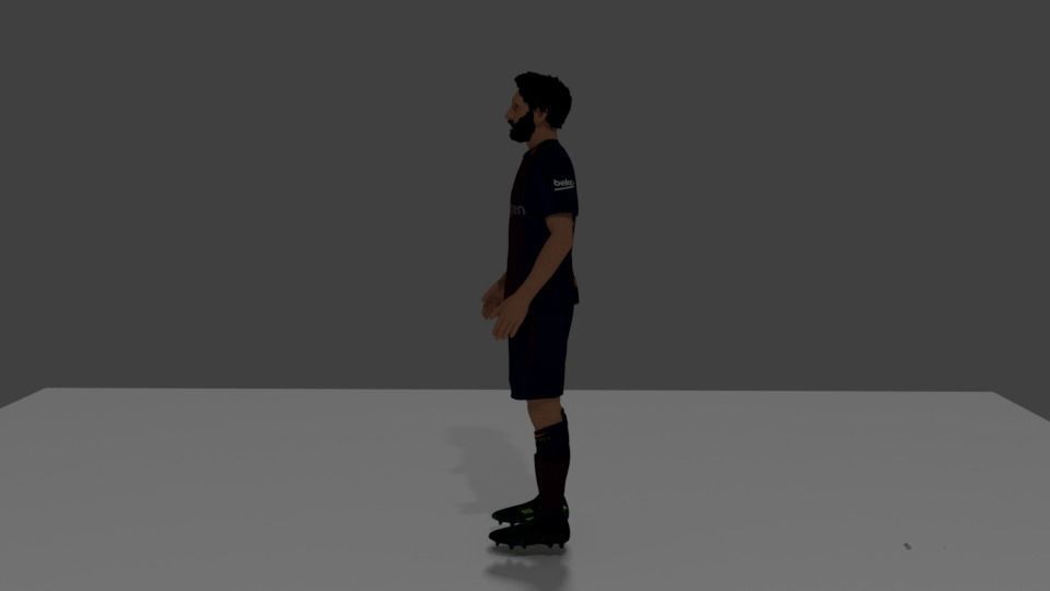 3D model Lionel Messi VR / AR / low-poly | CGTrader