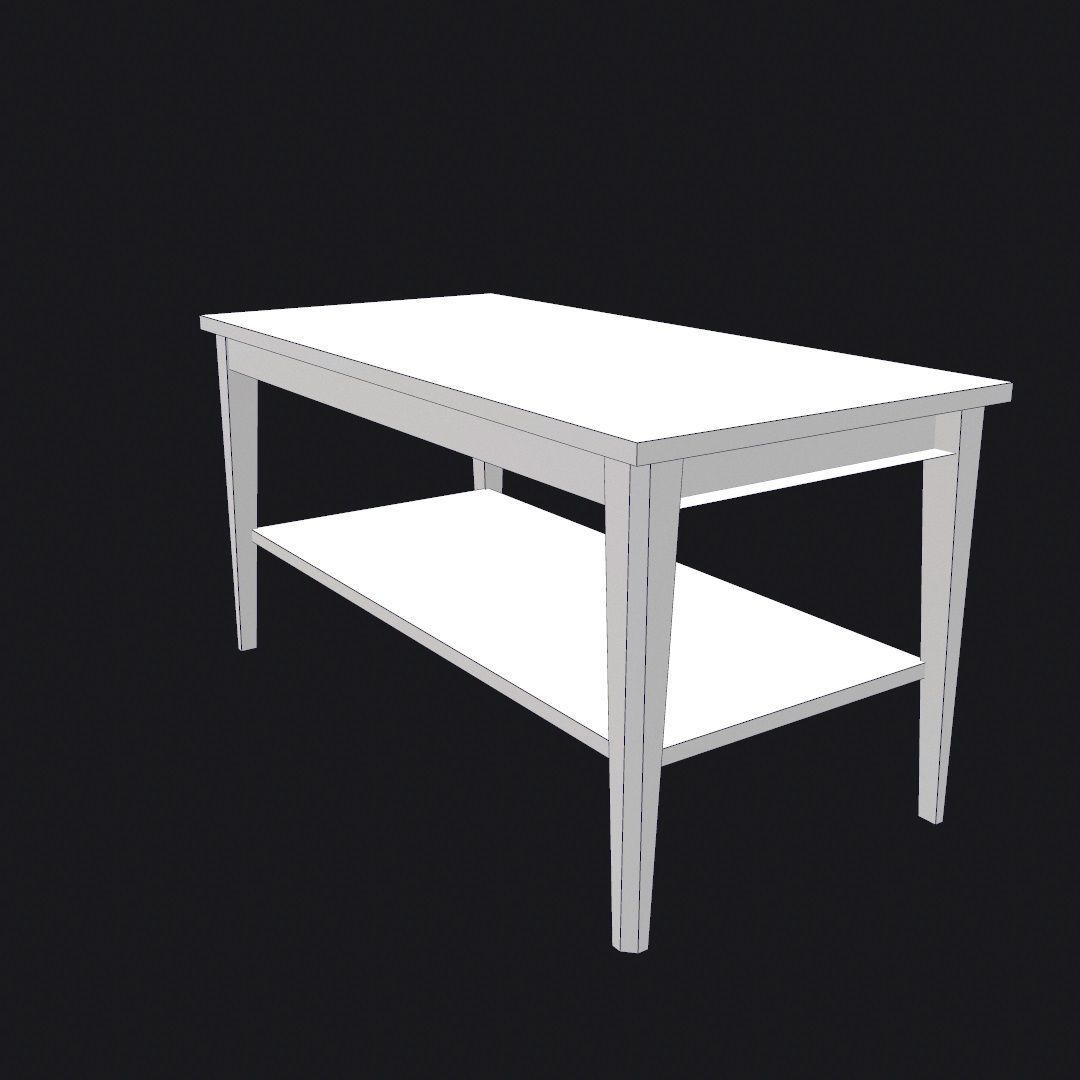 3D model Coffee Table Low Poly VR / AR / low-poly | CGTrader