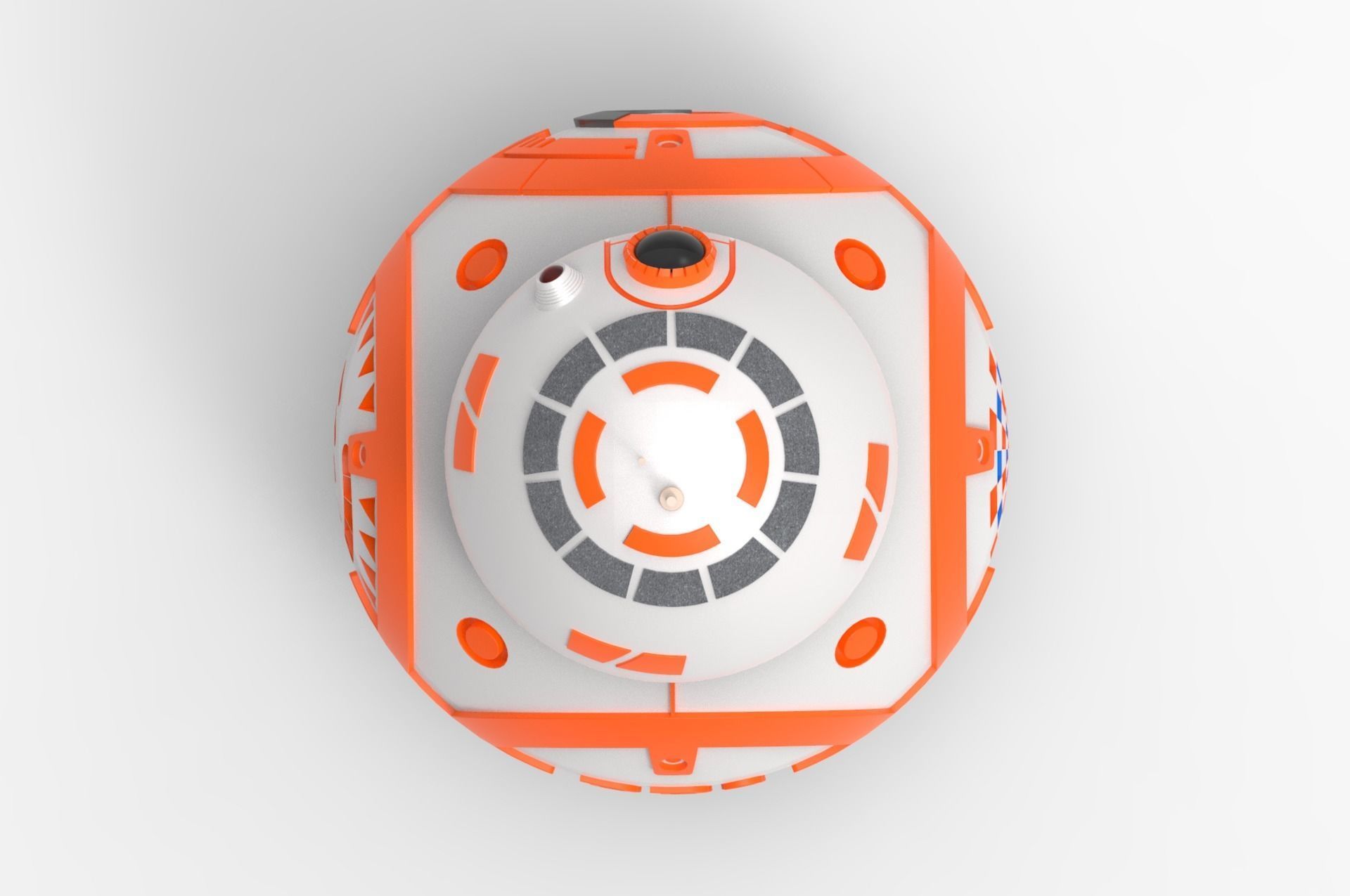 BB8 robot 3D model | CGTrader