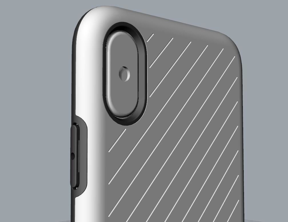 iphone x new case design 3D model 3D printable | CGTrader