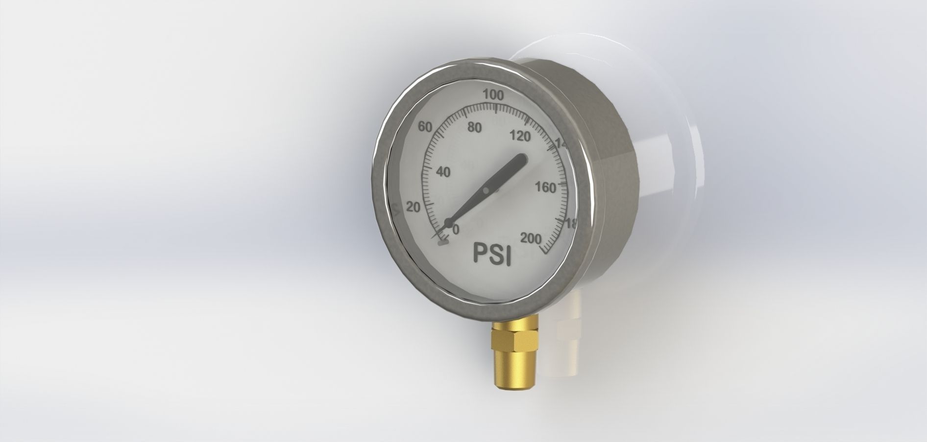 Pressure Gauge free 3D model | CGTrader