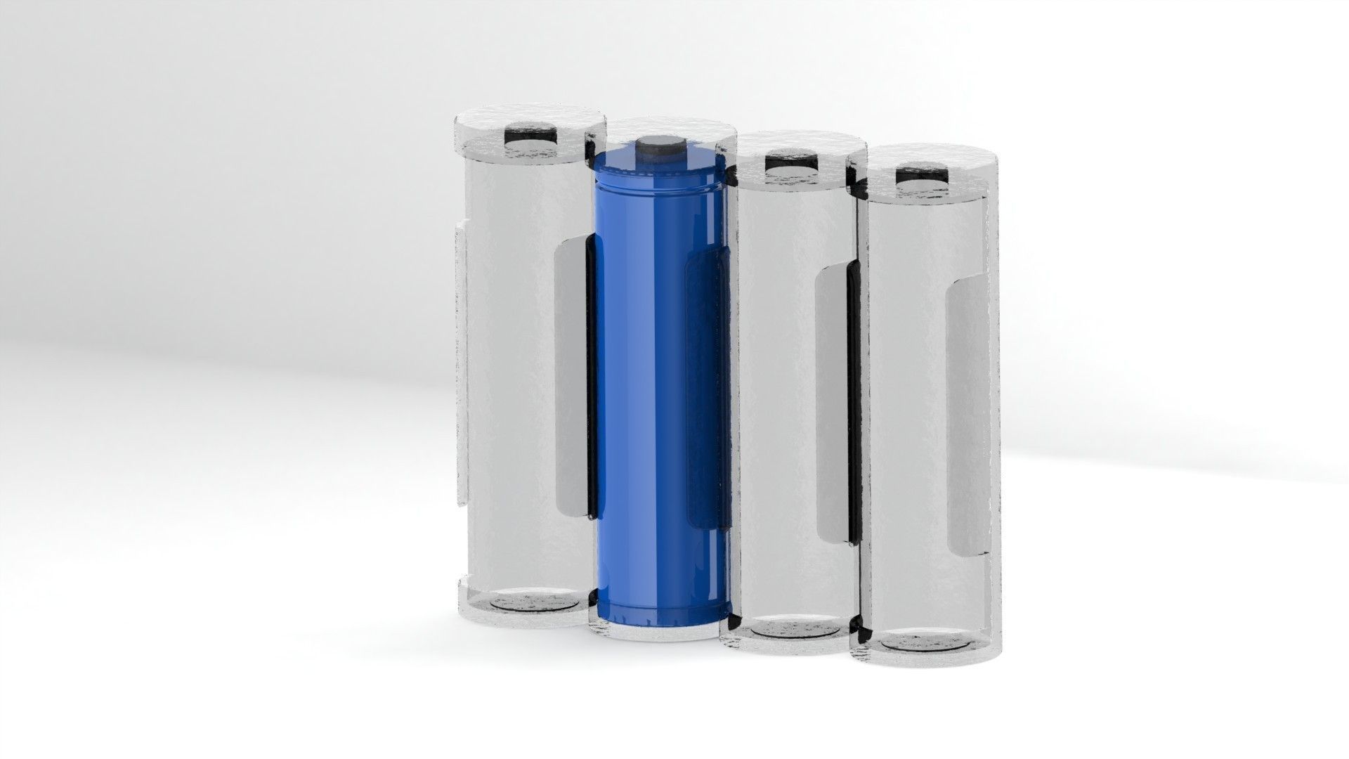 Battery Magazine free 3D Model STL | CGTrader.com