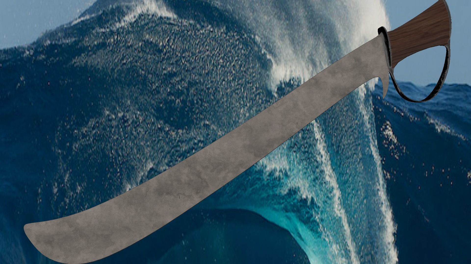 Pirate Cutlass free VR / AR / low-poly 3D model | CGTrader