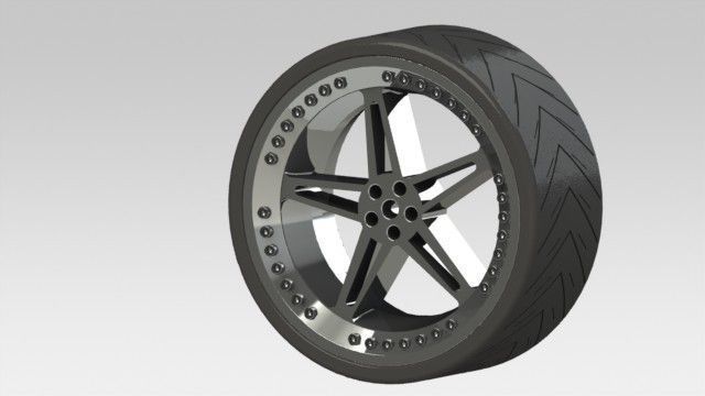 Wheels design free 3D model | CGTrader