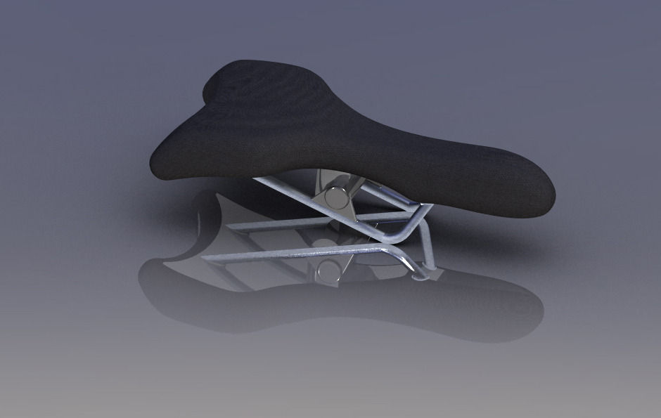 Cycle Seat free 3D model | CGTrader