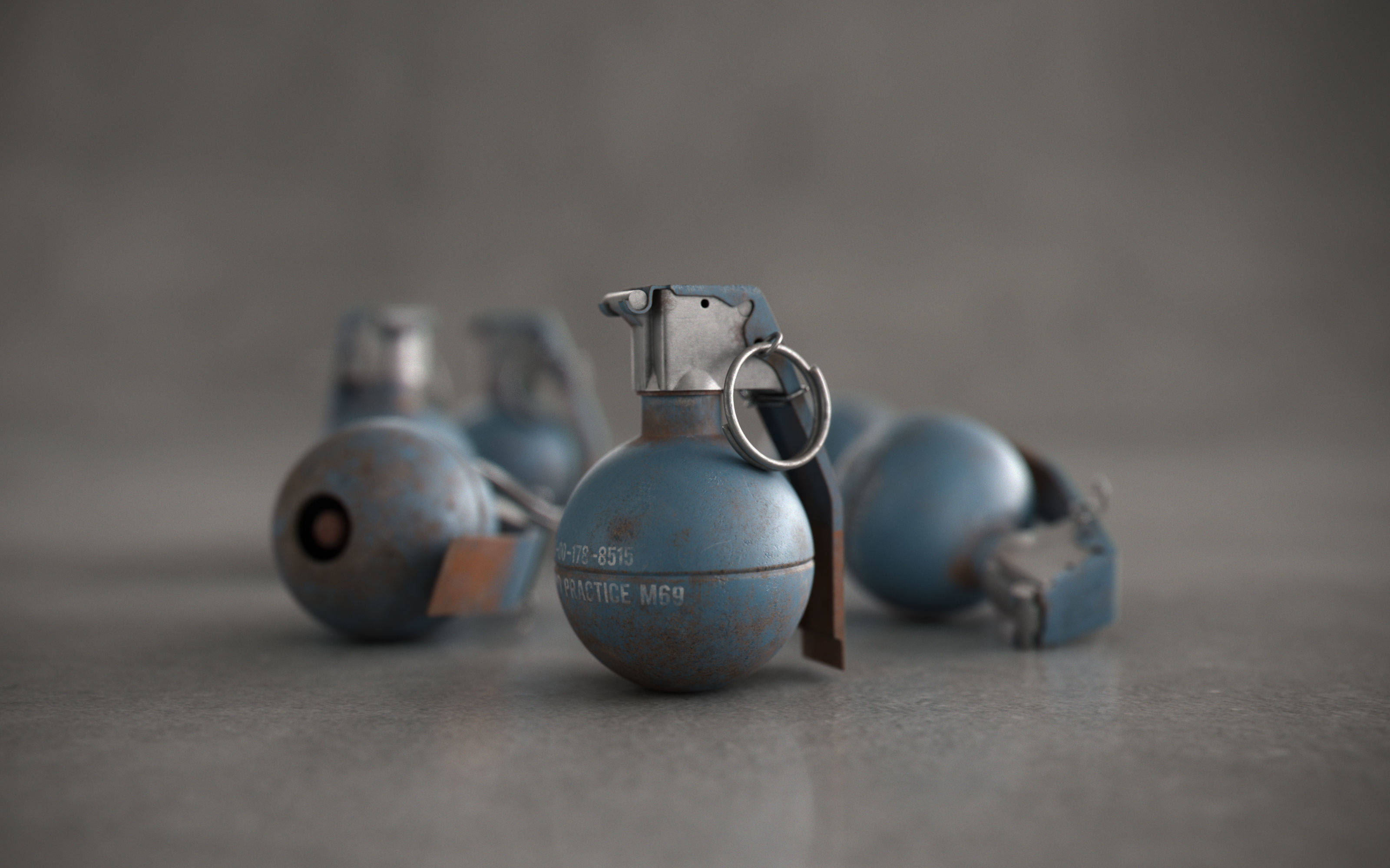 3D model Grenade Hand Practice - M69 VR / AR / low-poly | CGTrader