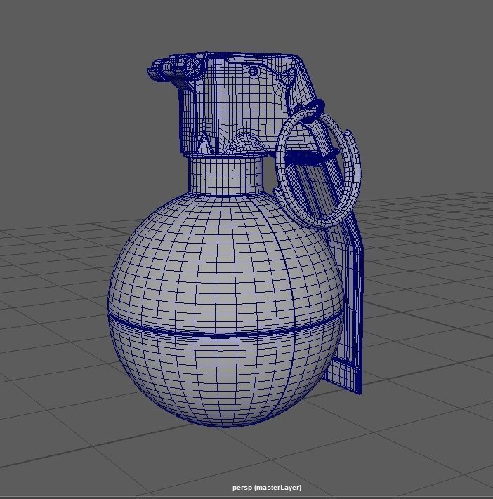 3D model Grenade Hand Practice - M69 VR / AR / low-poly | CGTrader