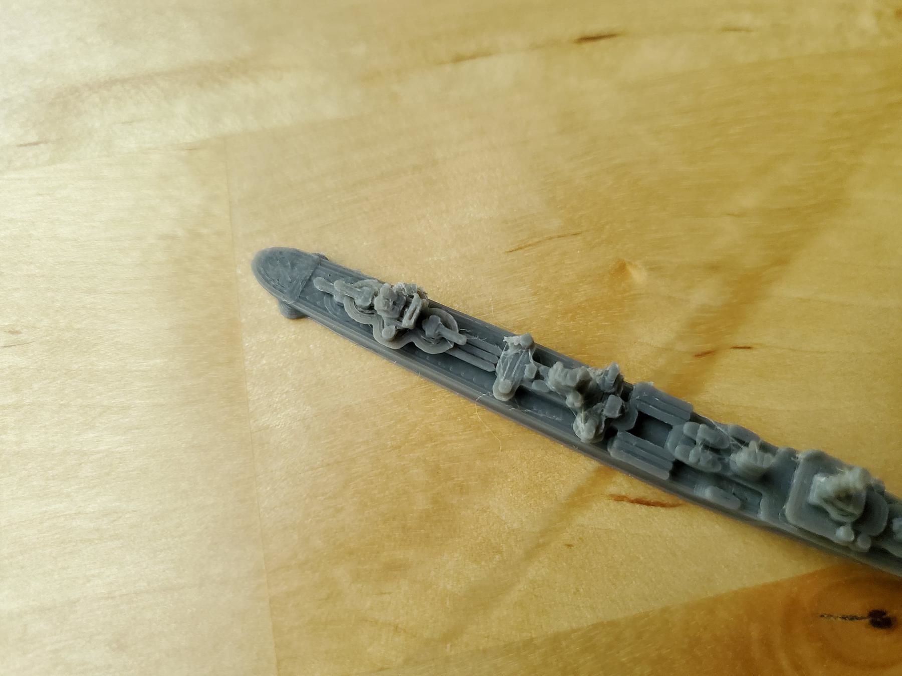 French Le Fantasque Class Destroyer Warship 3D model 3D printable ...