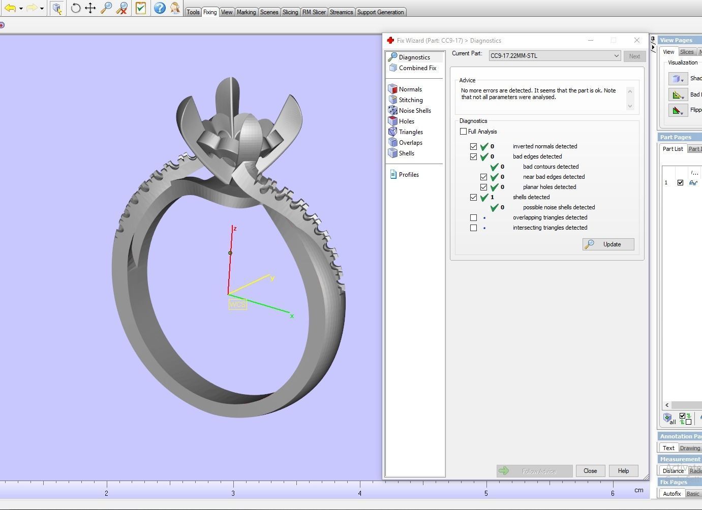 ENGAGEMENT RING STL AND 3DM FILE FOR DOWNLOAD AND PRINT - CC9 3D model 3D printable | CGTrader
