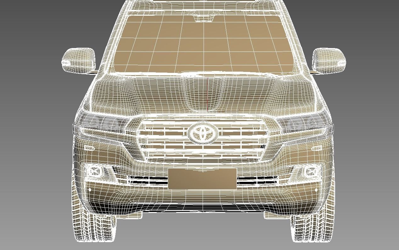 Toyota LandCruiser 3D model | CGTrader