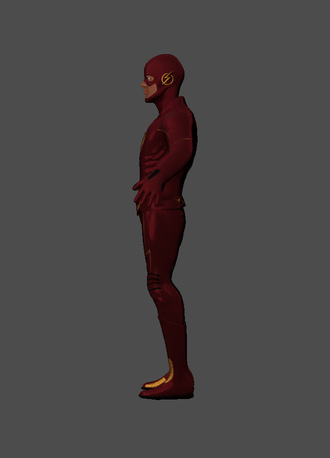 The Flash 3D model | CGTrader