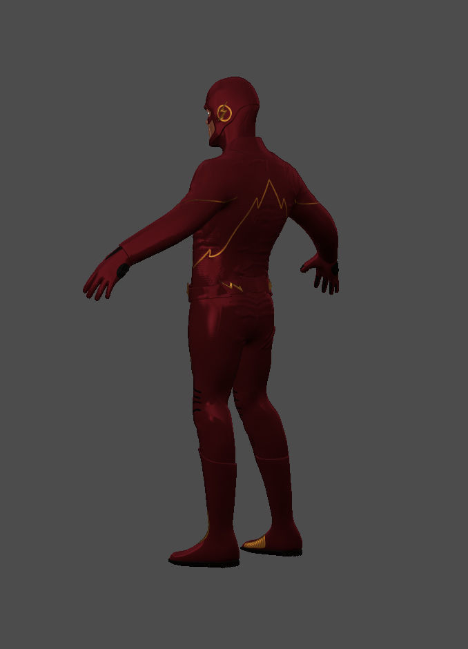 The Flash 3D model | CGTrader