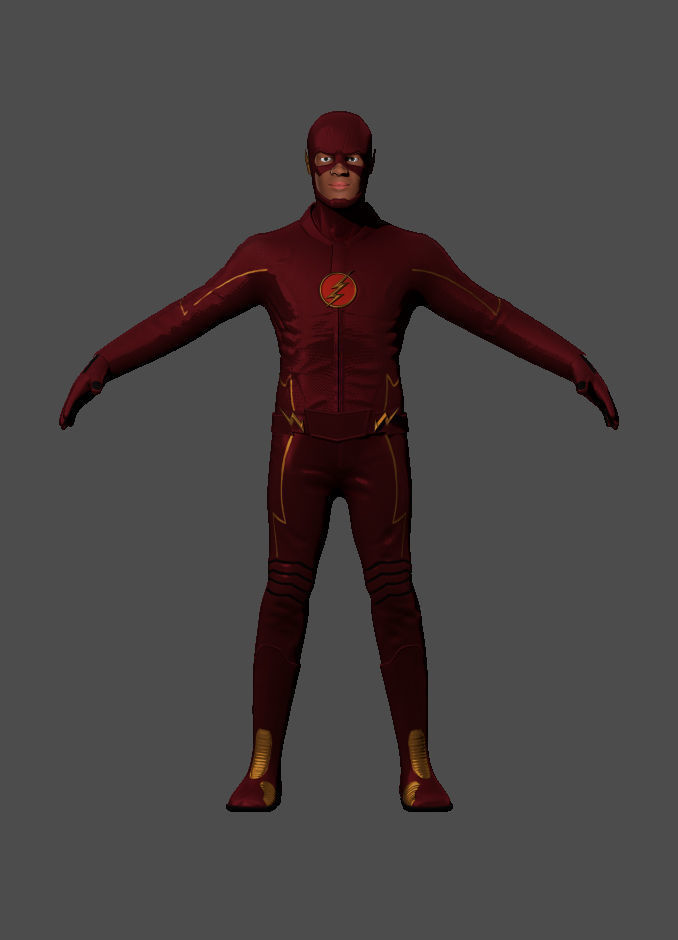 The Flash 3D model | CGTrader