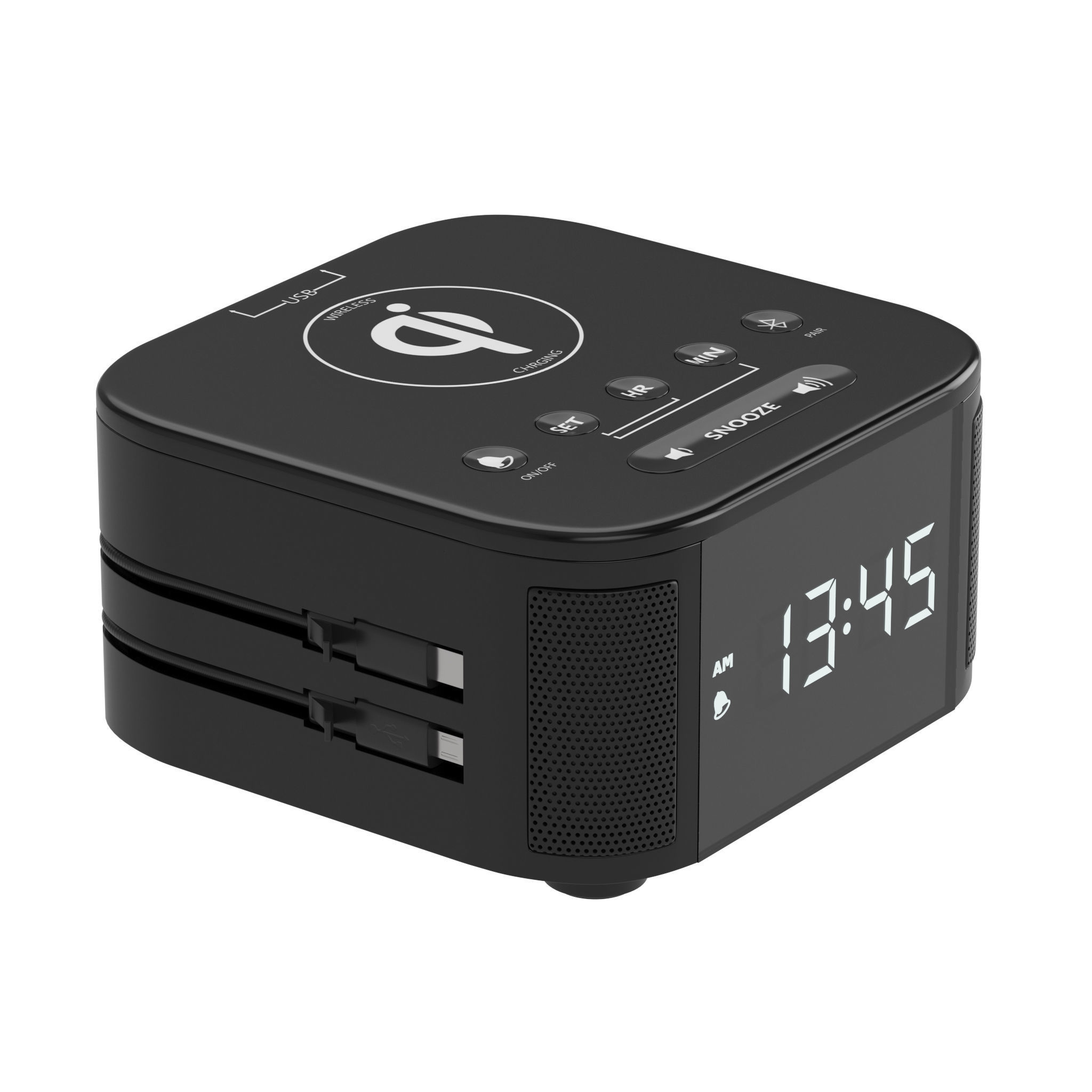 3D model Kube Audio Clock VR / AR / low-poly | CGTrader