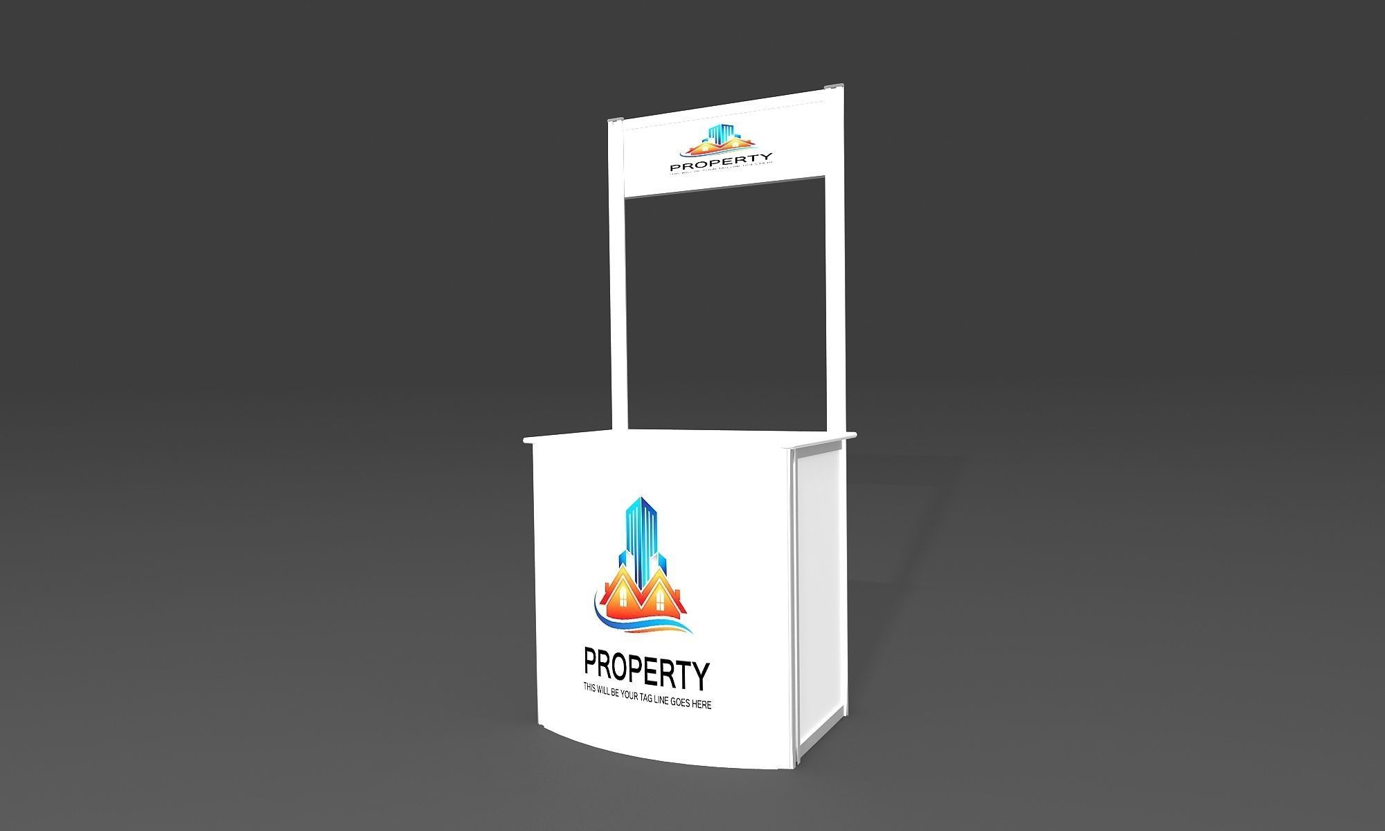 Sampling booth 3D model | CGTrader