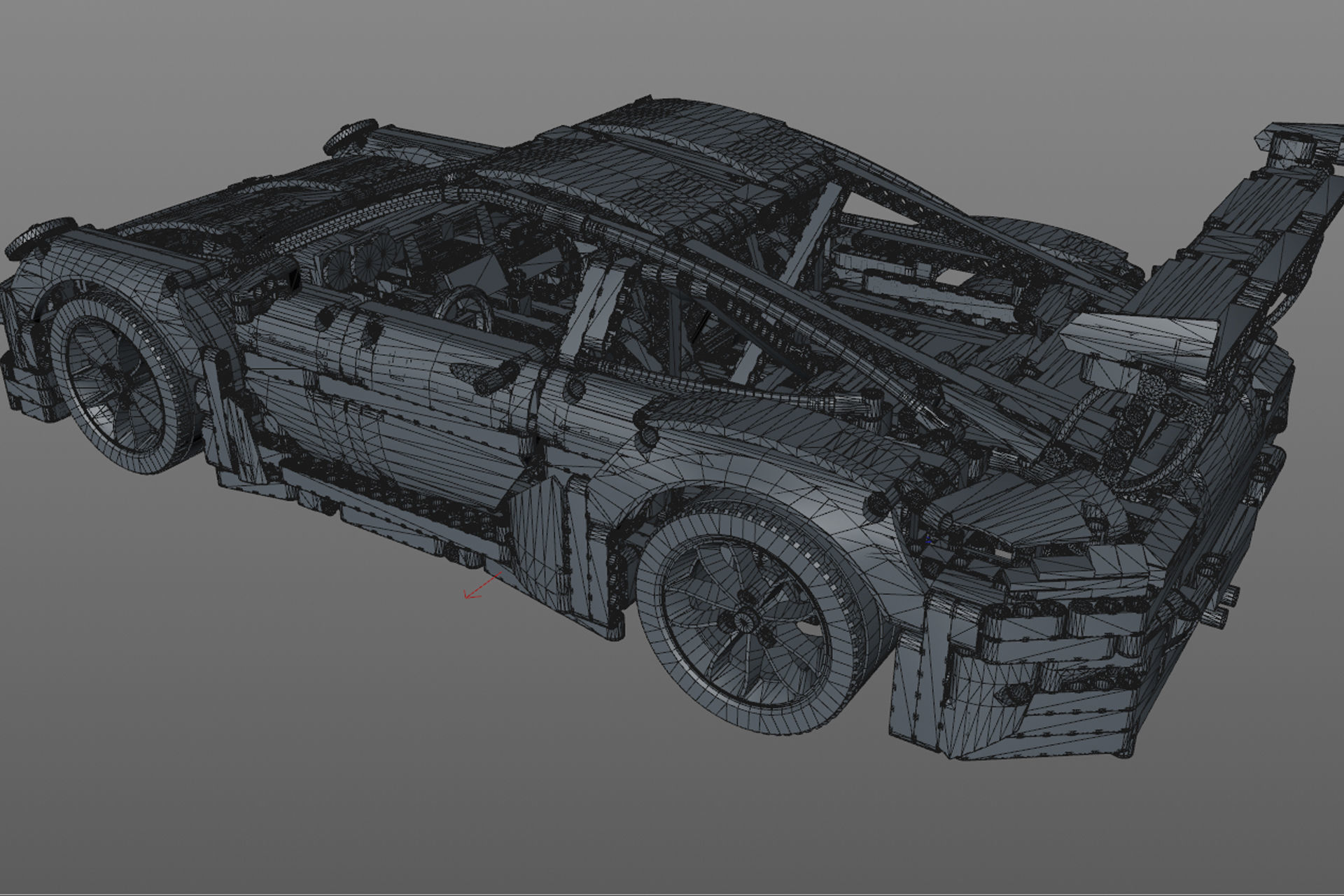 Lego Car GT3 3D model | CGTrader