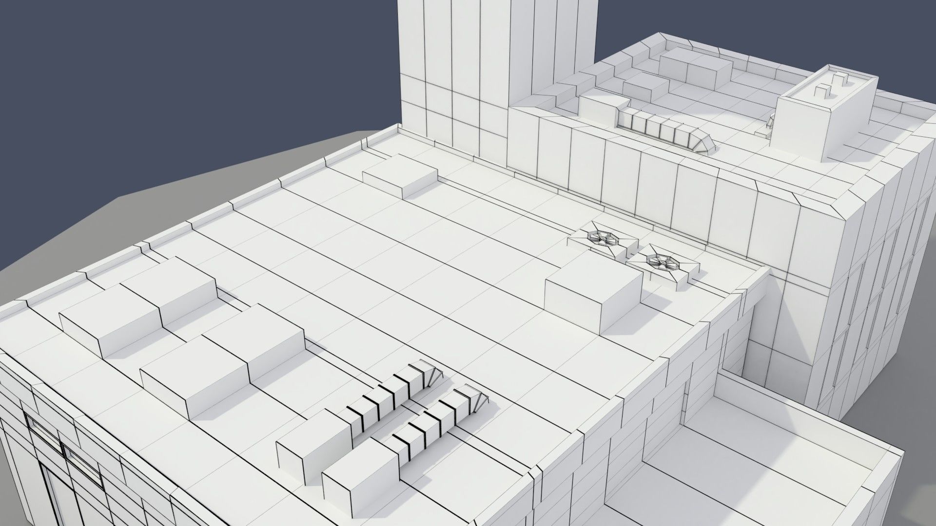 3D model Low Poly Fire Department VR / AR / low-poly | CGTrader