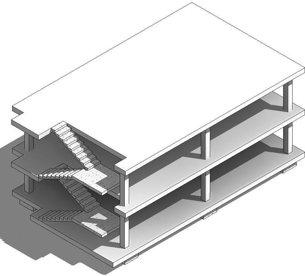 Domino House 3D model | CGTrader