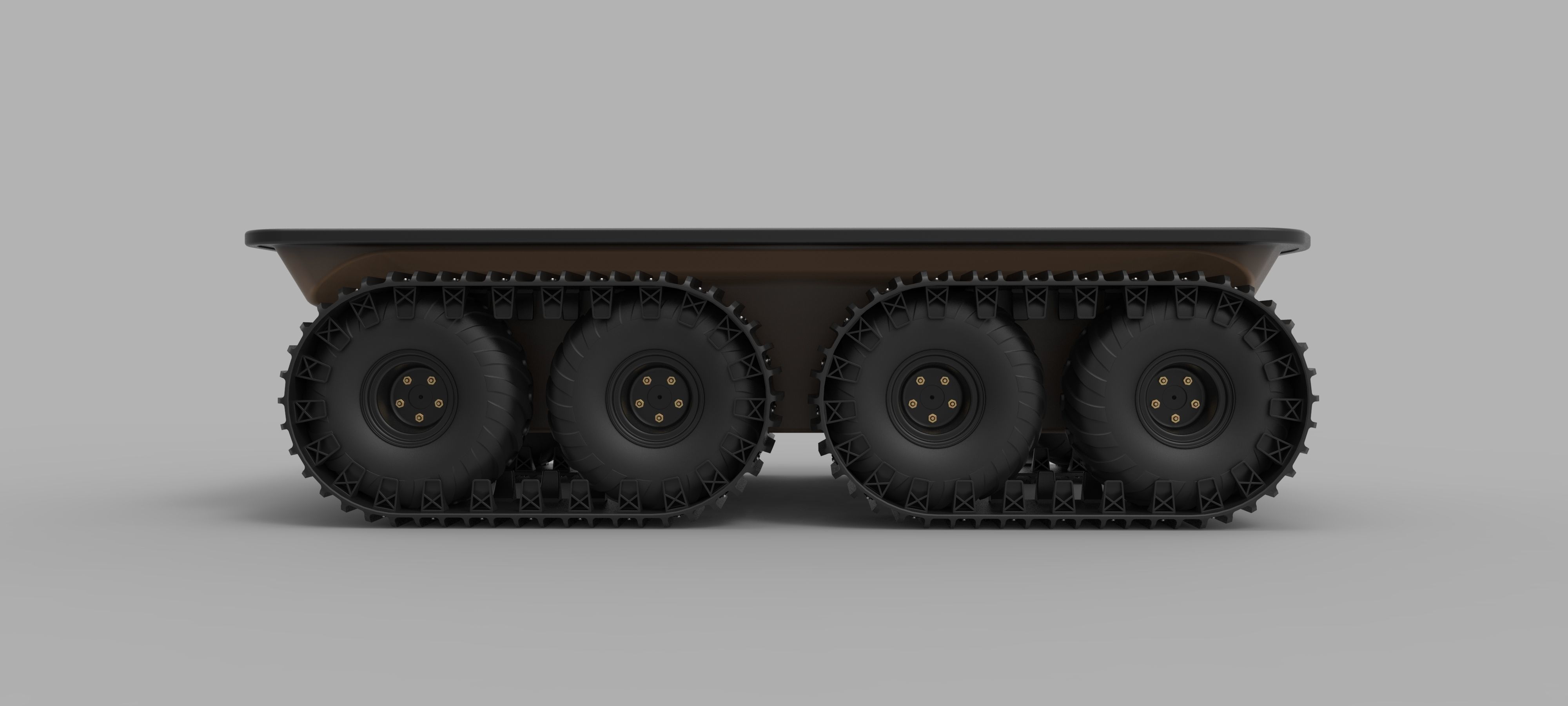 Argo platform 8x8 with 4 tracks 3D model | CGTrader