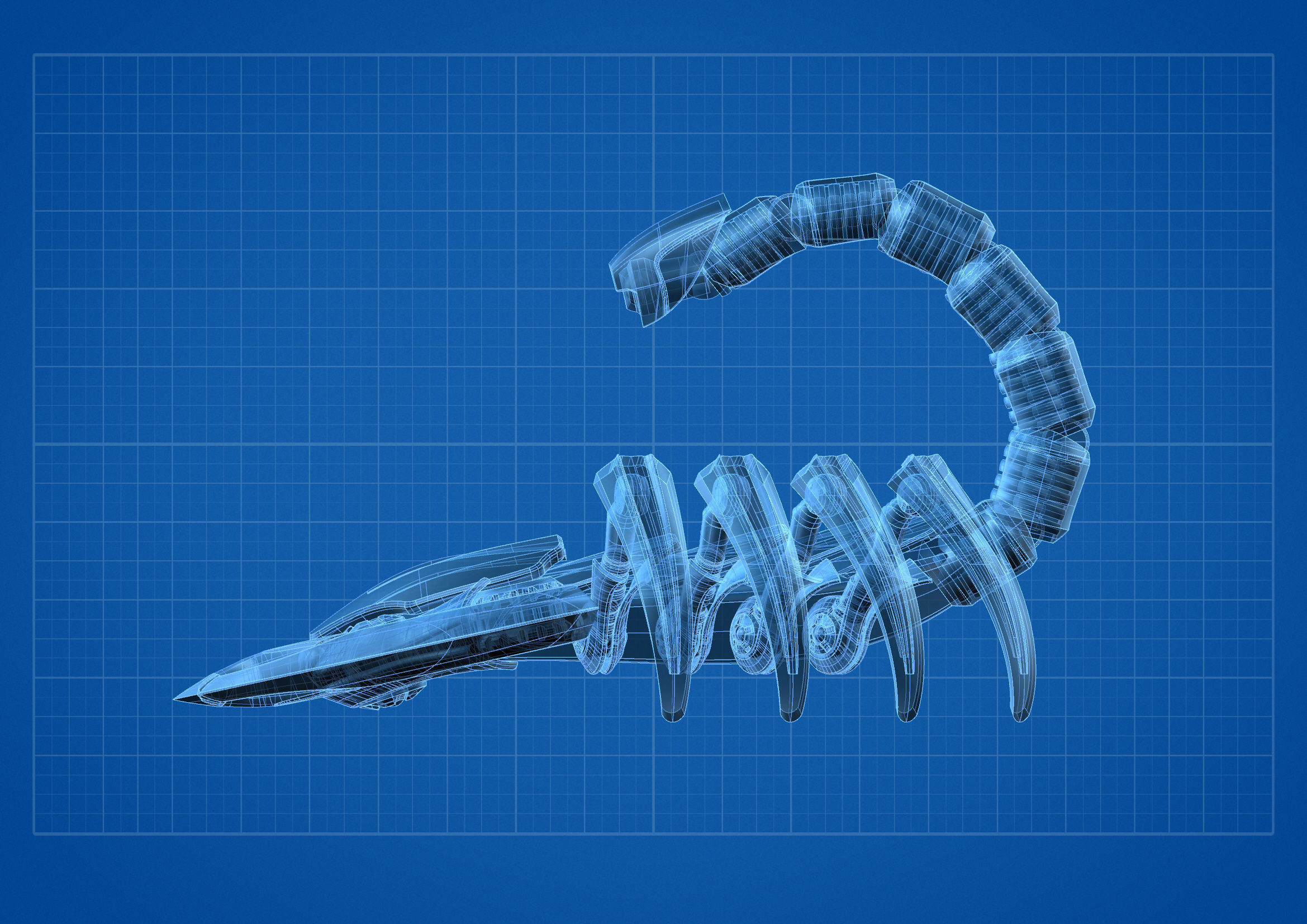 Mech Scorpion - Robots 3D model | CGTrader