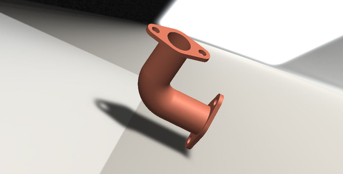 Pipe Elbow free 3D model | CGTrader